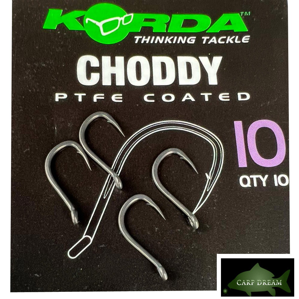 Гачки Korda Choddy Hook №10 (10шт) - CarpDream | Магазин брендової ...